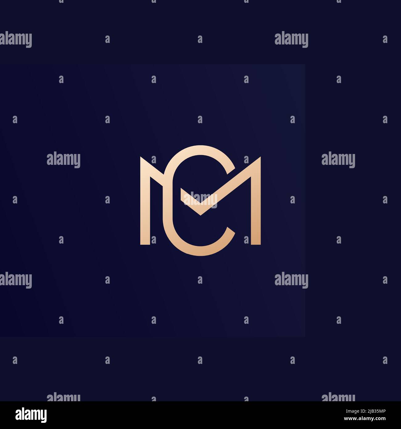 CM letters logo, monogram design Stock Vector Image & Art - Alamy