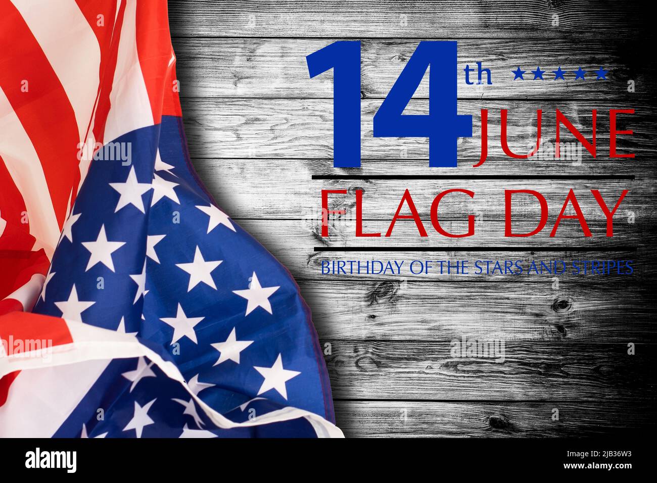 Happy flag day greeting card or background Stock Photo - Alamy
