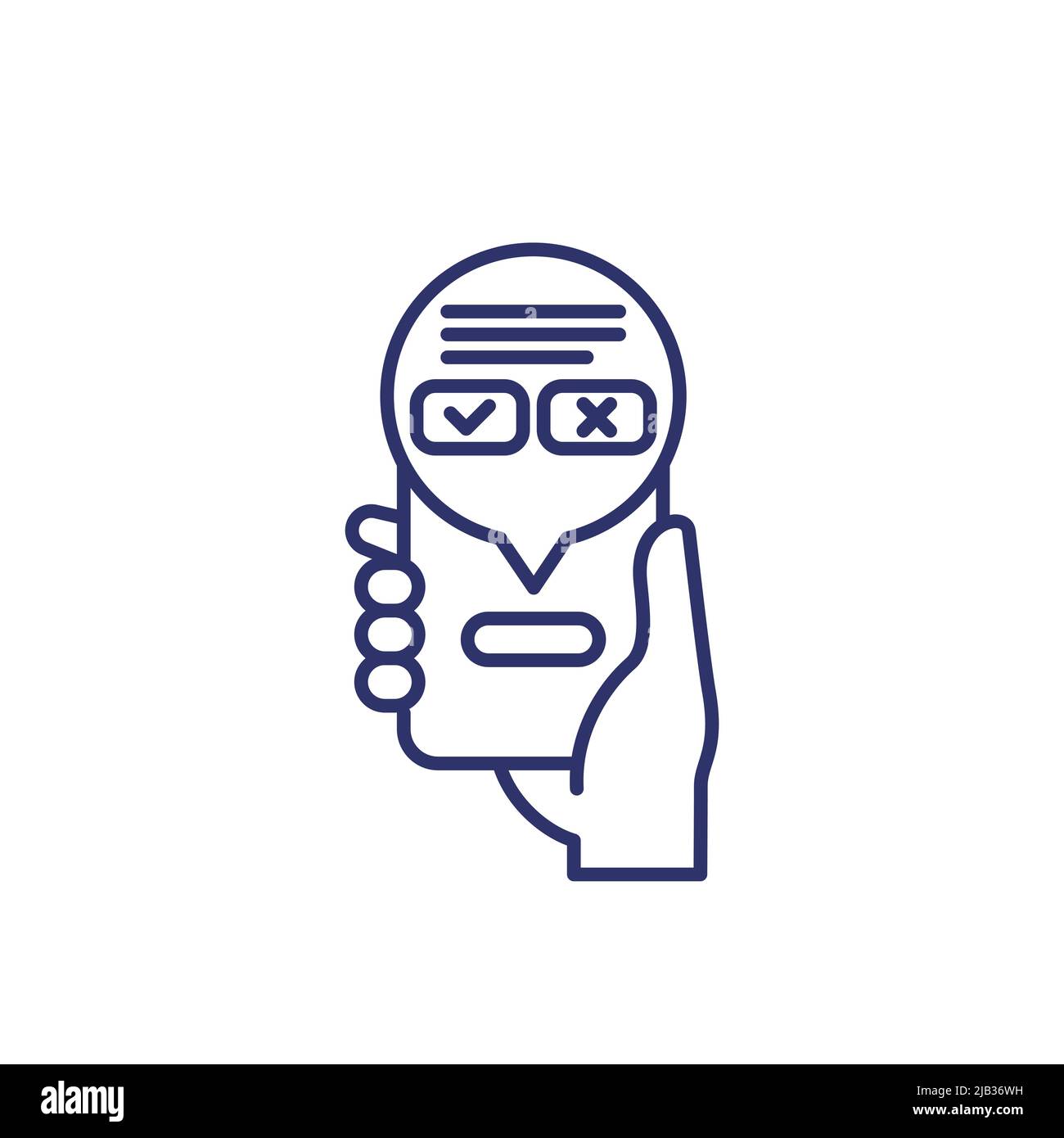 Bad review online negative Cut Out Stock Images & Pictures - Alamy