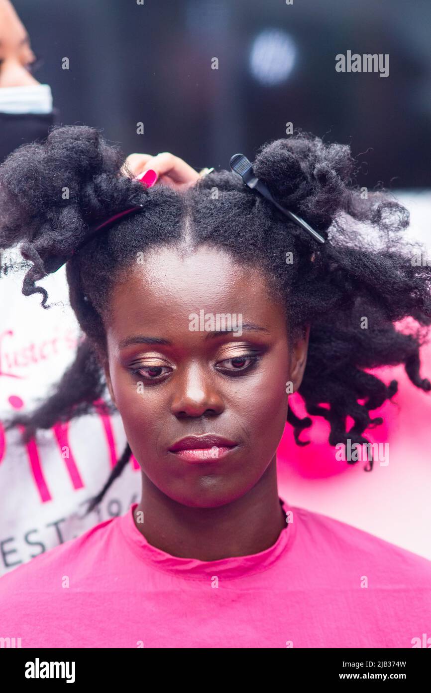 London, UK. 2nd June, 2022. Afro Hair and Beauty Live 2022. Afro Hair ...