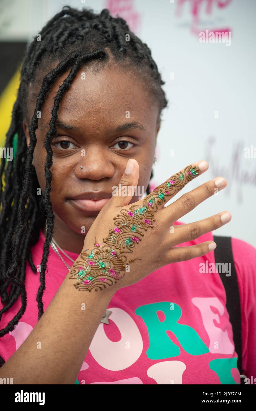 London, UK. 2nd June, 2022. Afro Hair and Beauty Live 2022. Afro Hair ...