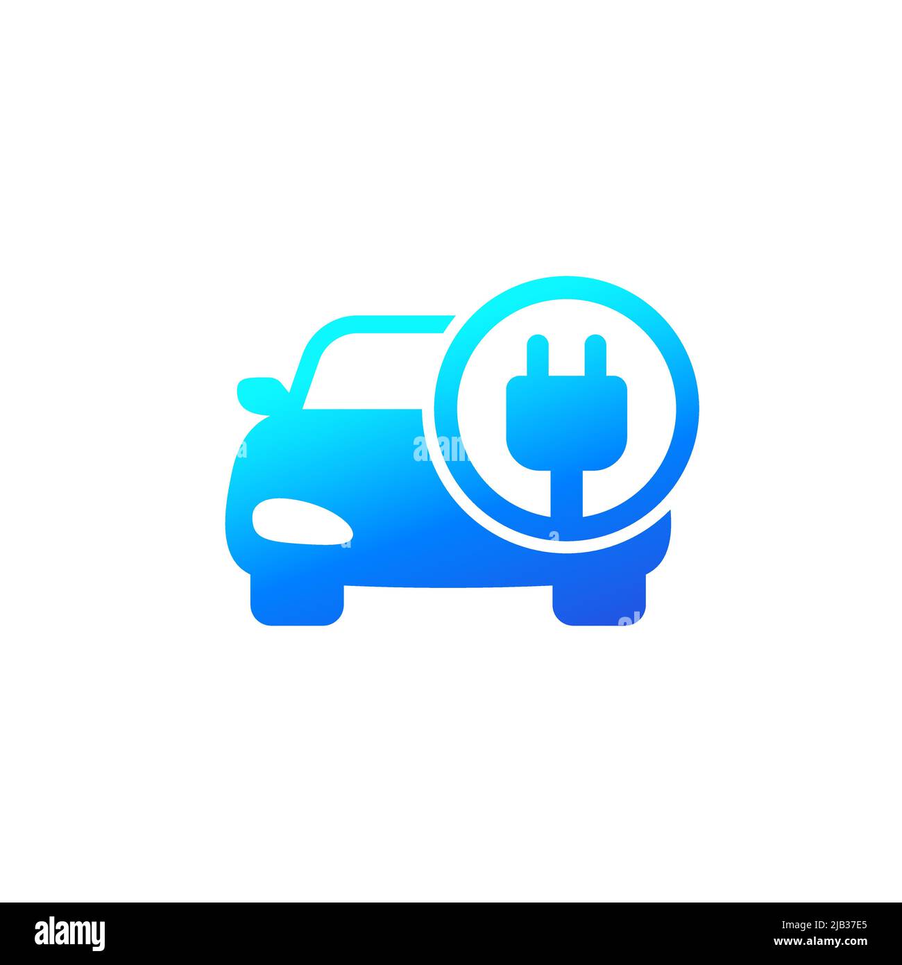 car and electric plug icon Stock Vector Image & Art - Alamy