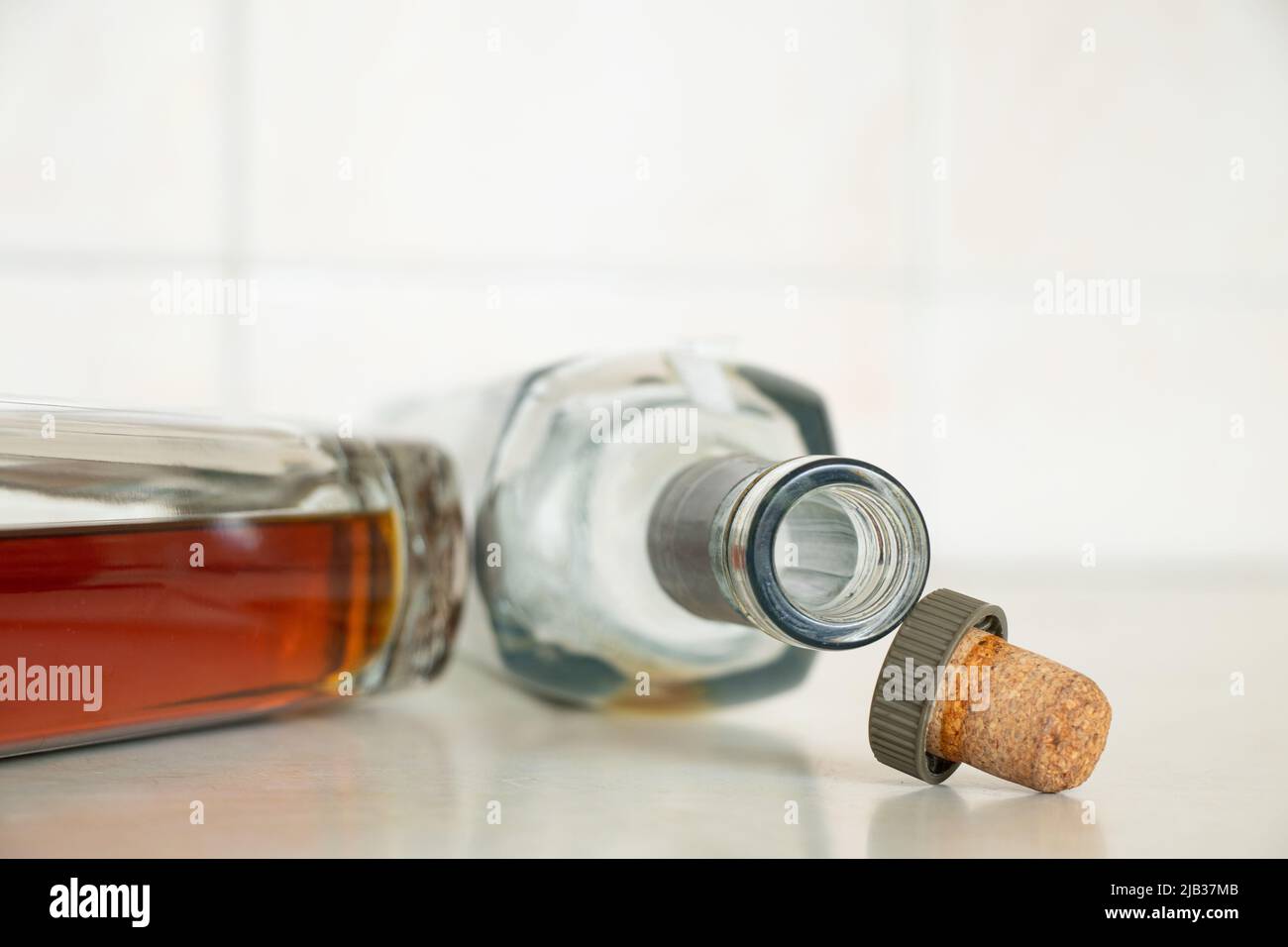 Empty alcohol bottles house hi-res stock photography and images - Alamy
