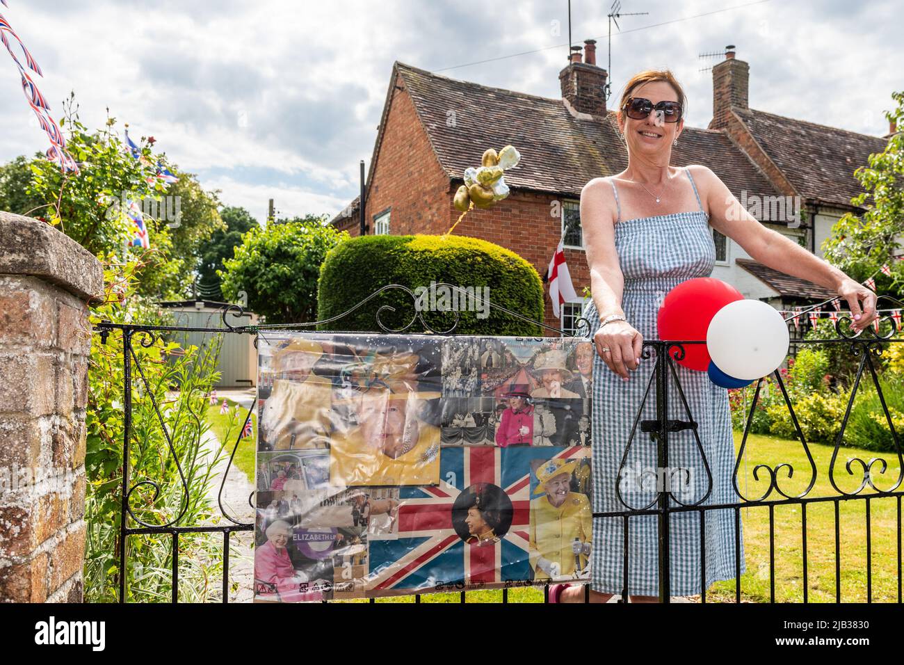 Clifford Chambers, Warwickshire, UK. 2nd June, 2022. The small village ...
