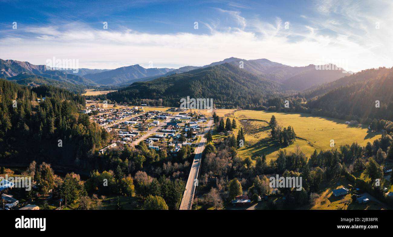 City of Powers, Oregon in the Rogue River Siskiyou National Forest ...