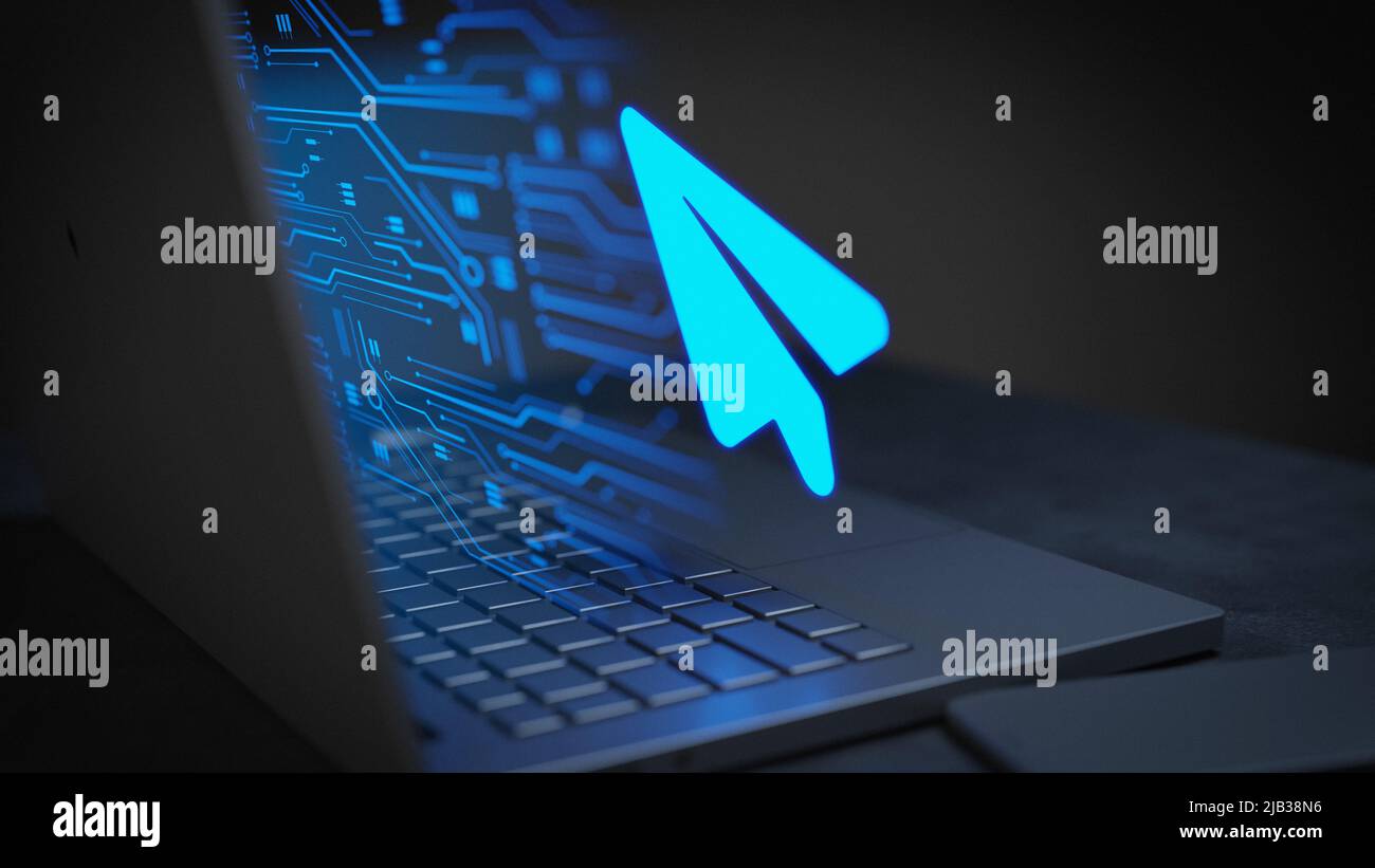 Email sign 3d globe hi-res stock photography and images - Alamy