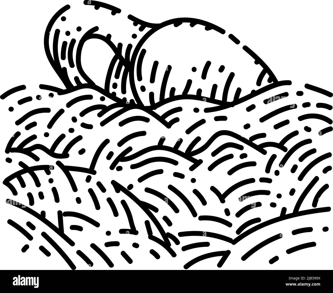 sprout sprouted sketch hand drawn vector Stock Vector Image & Art - Alamy