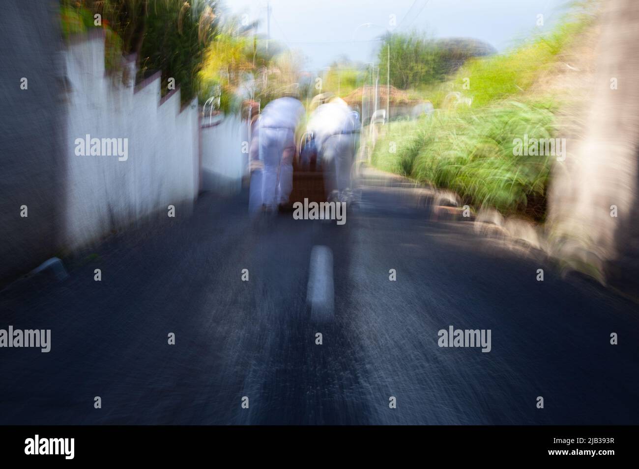 Toboggan run tobogganing hi-res stock photography and images - Alamy