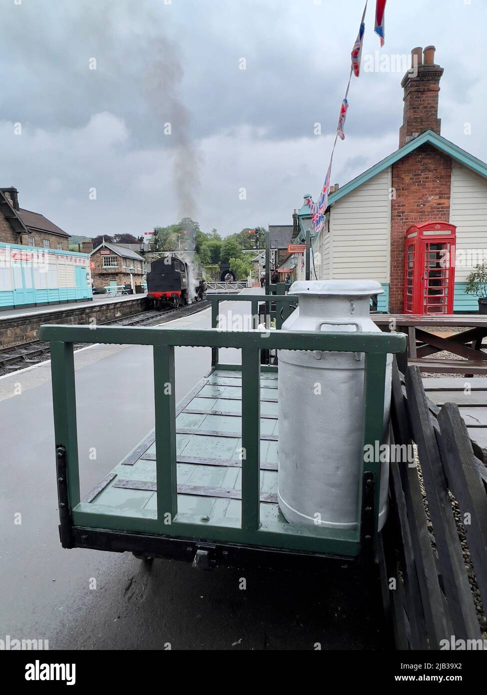 Milk train hi-res stock photography and images - Alamy