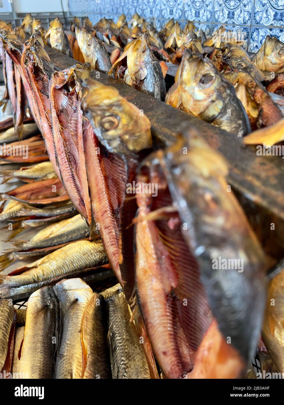 Whitby fish market hi-res stock photography and images - Alamy