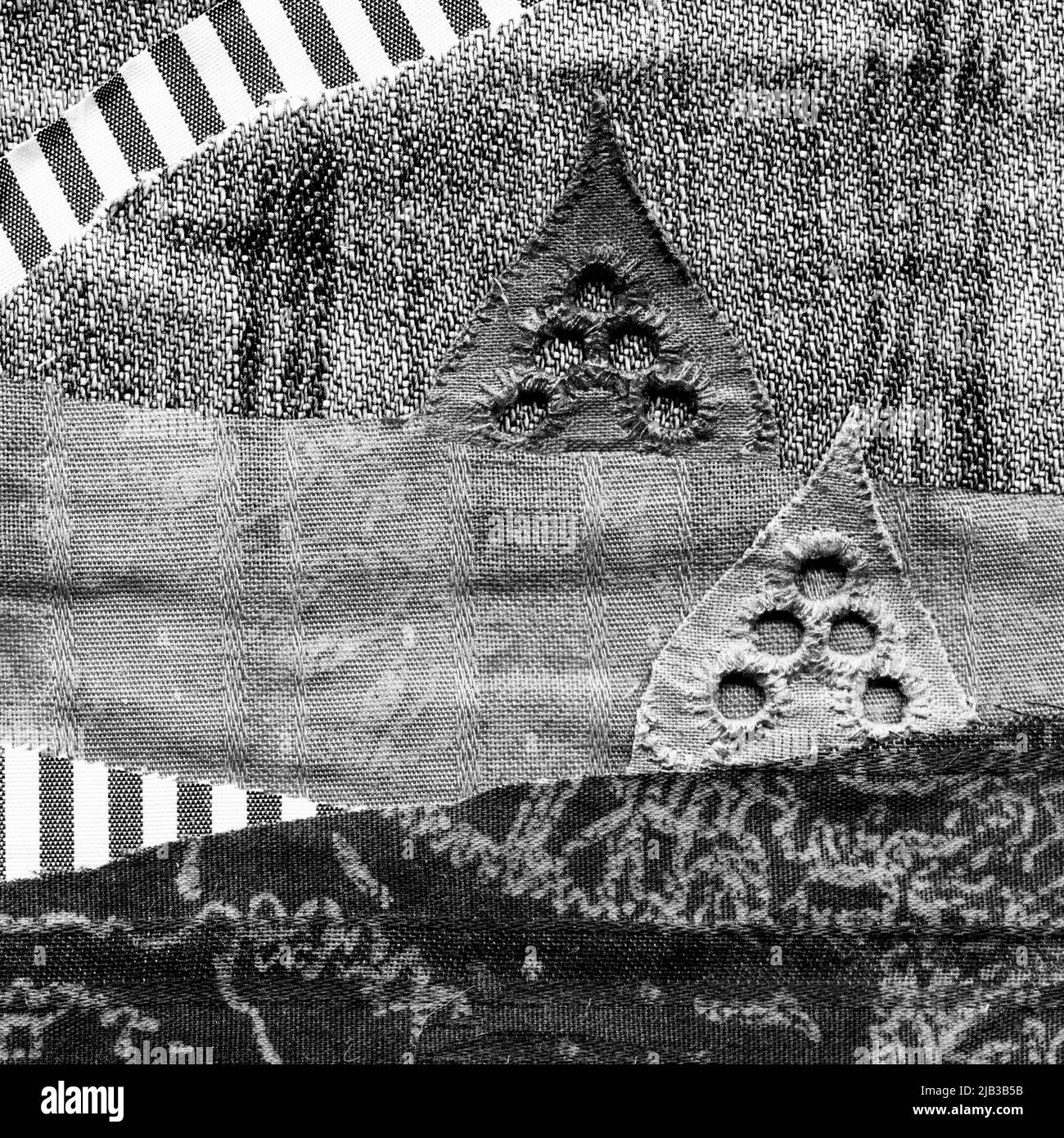 Fabric Collage Landscapes Forest Surreal Colors Of Fantasy Landscape