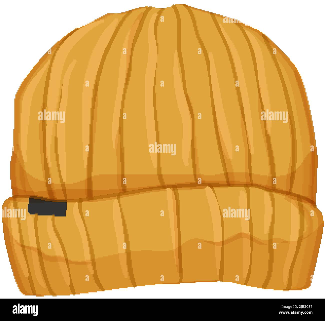 blank beanie color icon vector illustration Stock Vector Image & Art ...