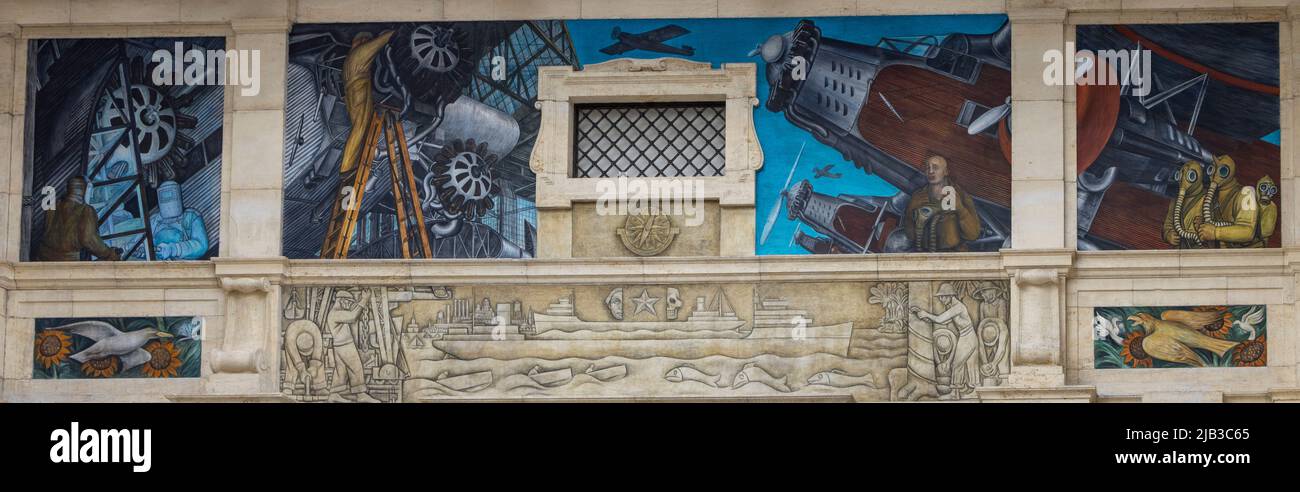 Mural painting diego rivera in hi-res stock photography and images - Alamy