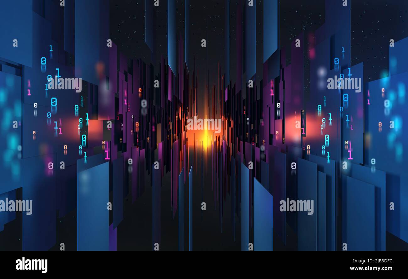 Quantum city hi-res stock photography and images - Alamy