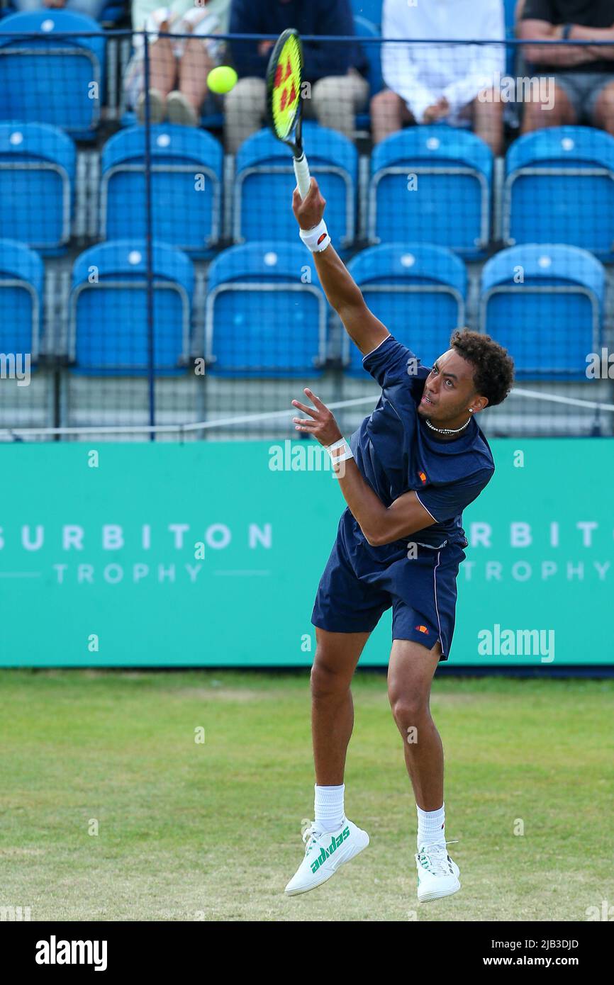 London, UK. 2nd June 2022. 2nd June 2022; Surbiton Racket & Fitness ...