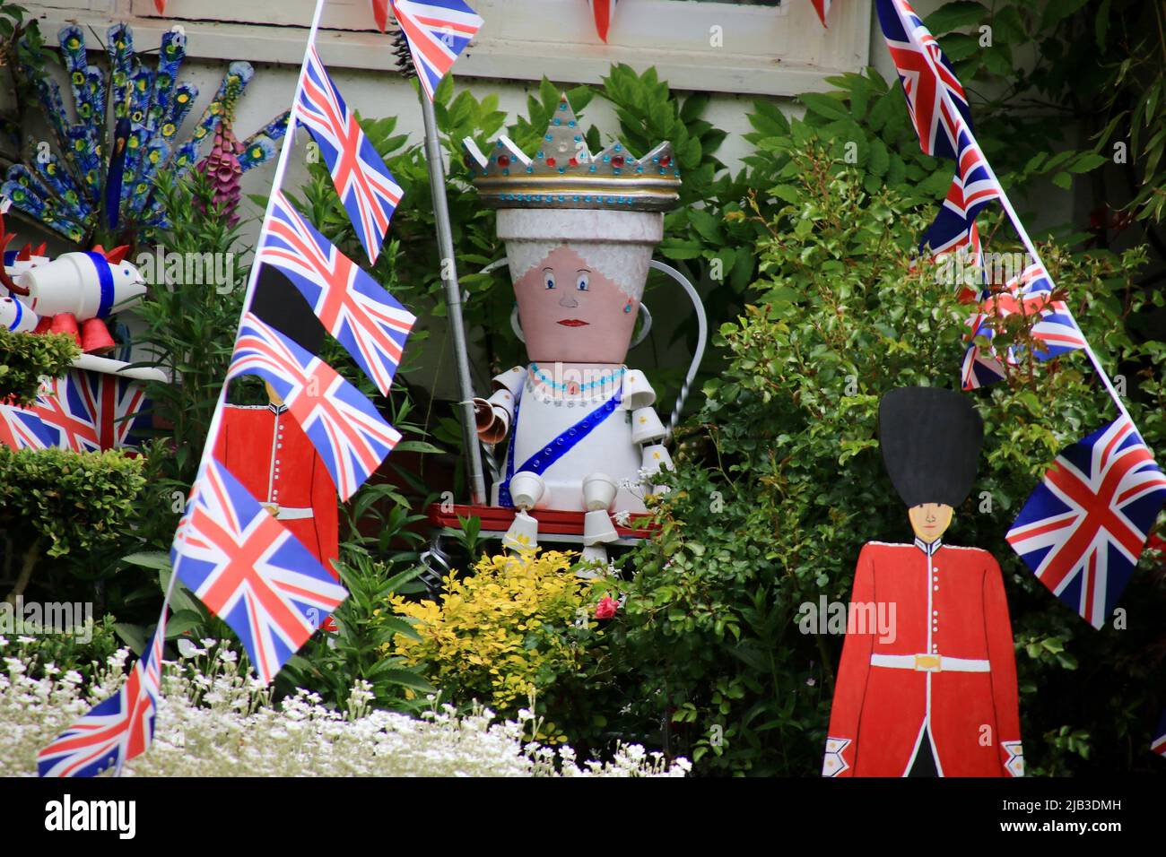 Platinum Jubilee celebrations Stock Photo - Alamy
