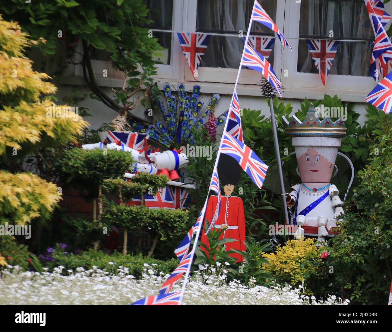 Platinum Jubilee celebrations Stock Photo - Alamy