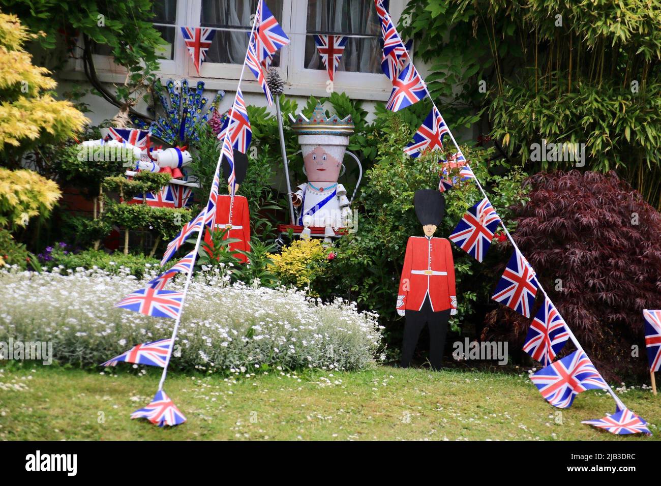 Platinum Jubilee celebrations Stock Photo - Alamy