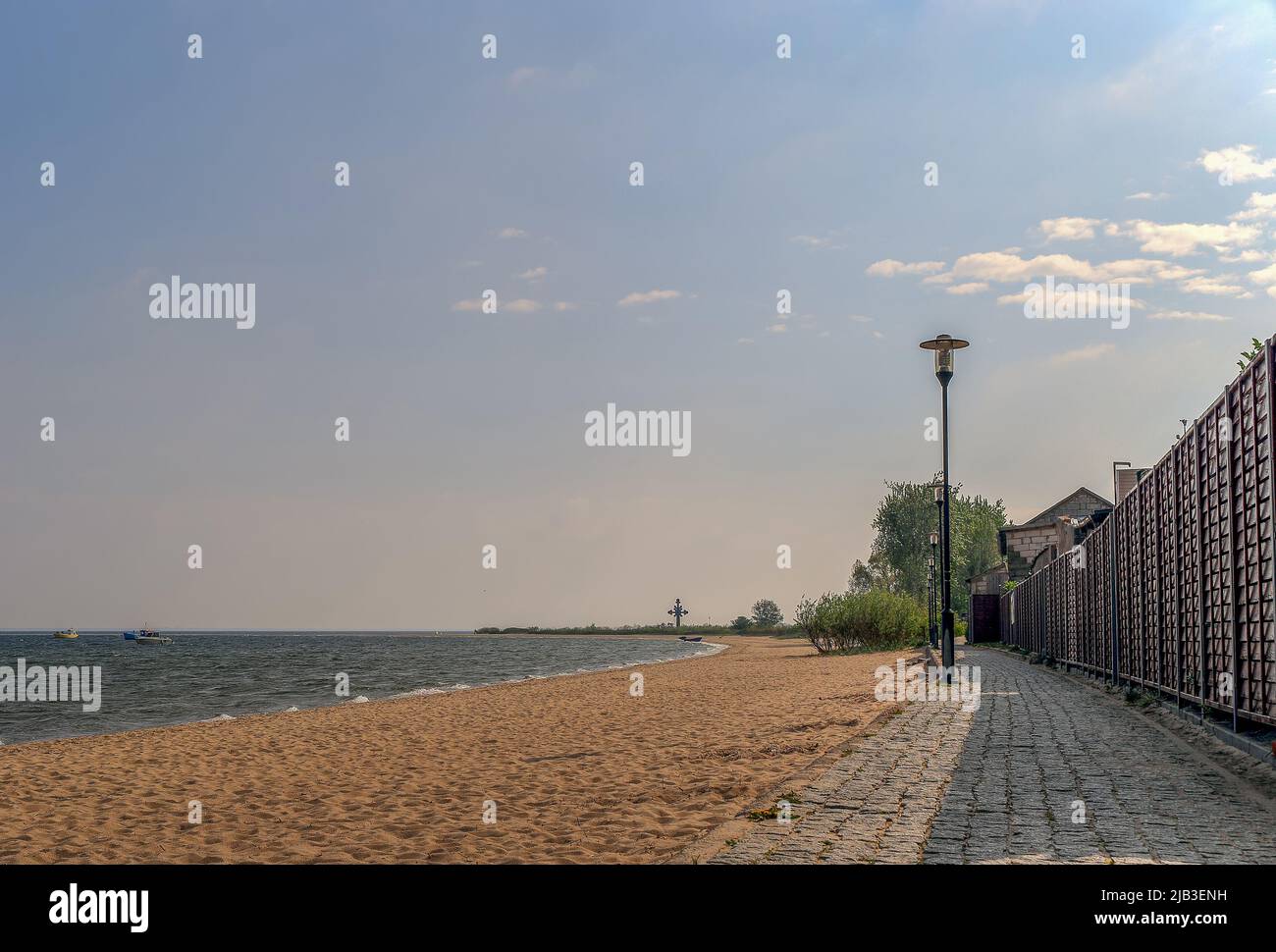 Landscape along sandy road hi-res stock photography and images - Alamy