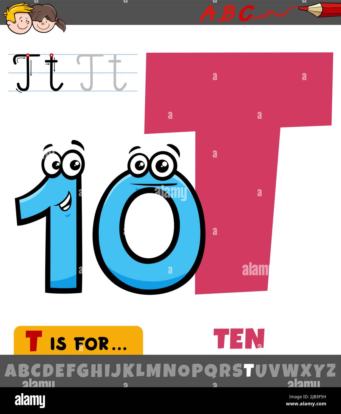 Number Ten Clipart