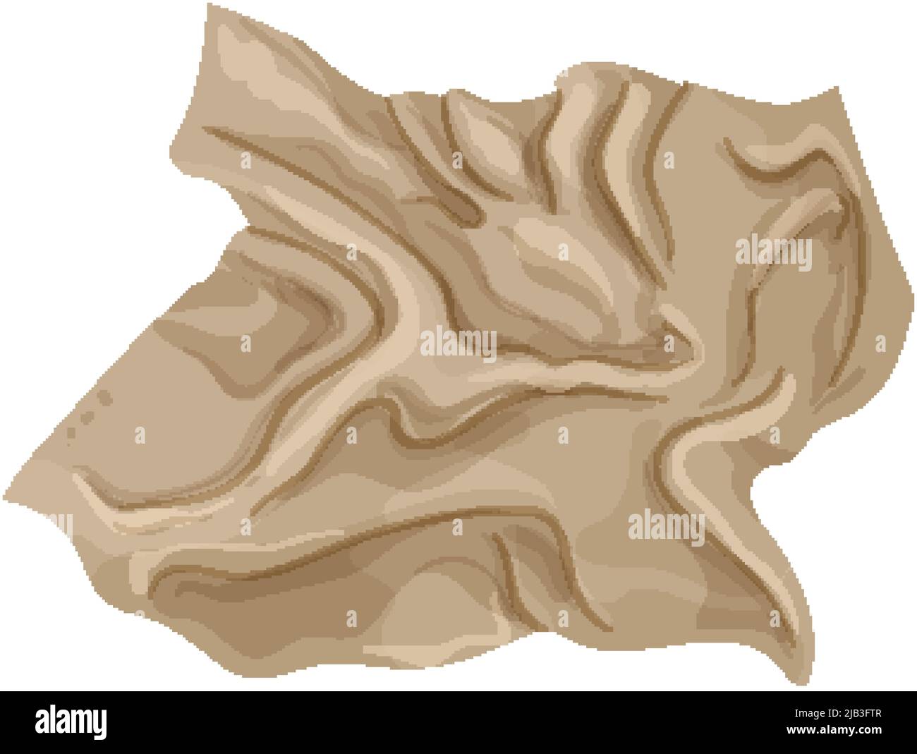 hanky handkerchief towel color icon vector illustration Stock Vector ...