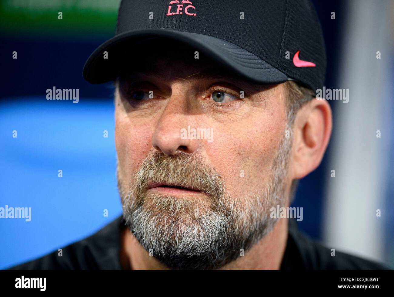 coach Juergen KLOPP (JÃ rgen)(LFC) Soccer Champions League Final 2022, Liverpool FC (LFC) - Real ...