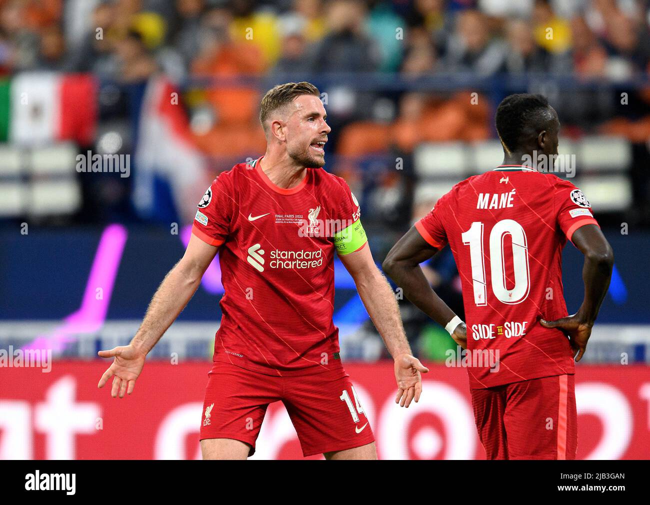Jordan HENDERSON (LFC) gesture, gesture, Soccer Champions League Final ...