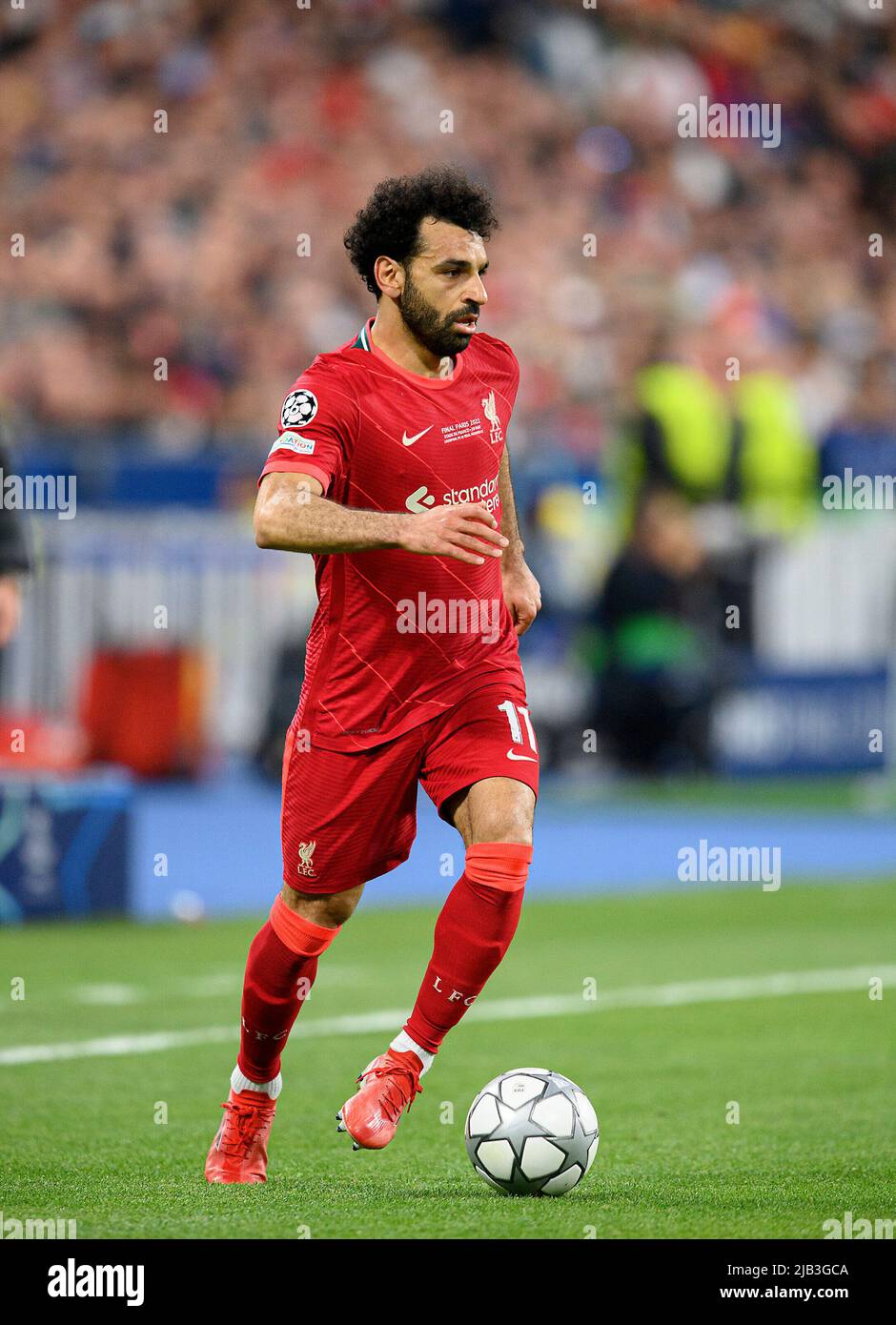 Mohamed SALAH (LFC) Action, Soccer Champions League Final 2022 ...