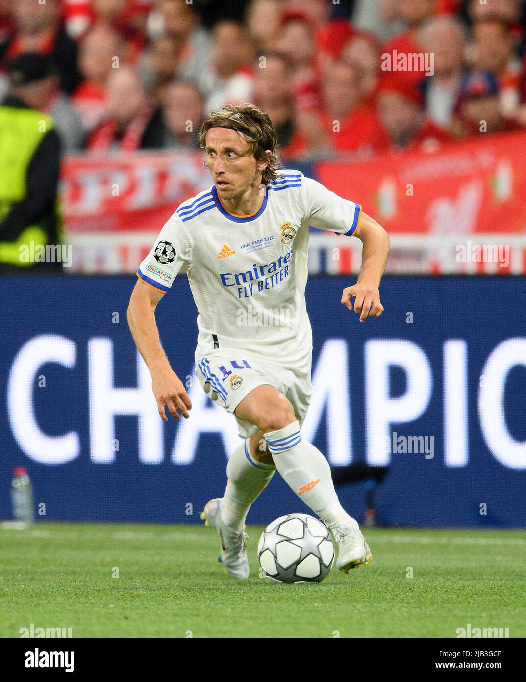 Luka MODRIC (Real) Action, Soccer Champions League Final 2022 ...