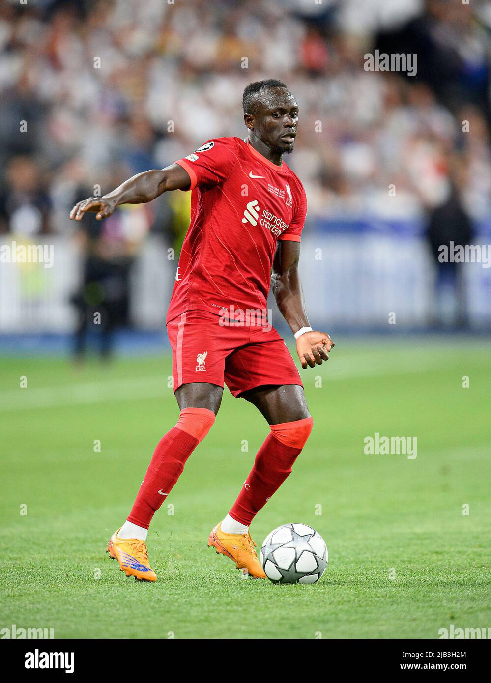 Sadio MANE (LFC) Action, Soccer Champions League Final 2022, Liverpool ...