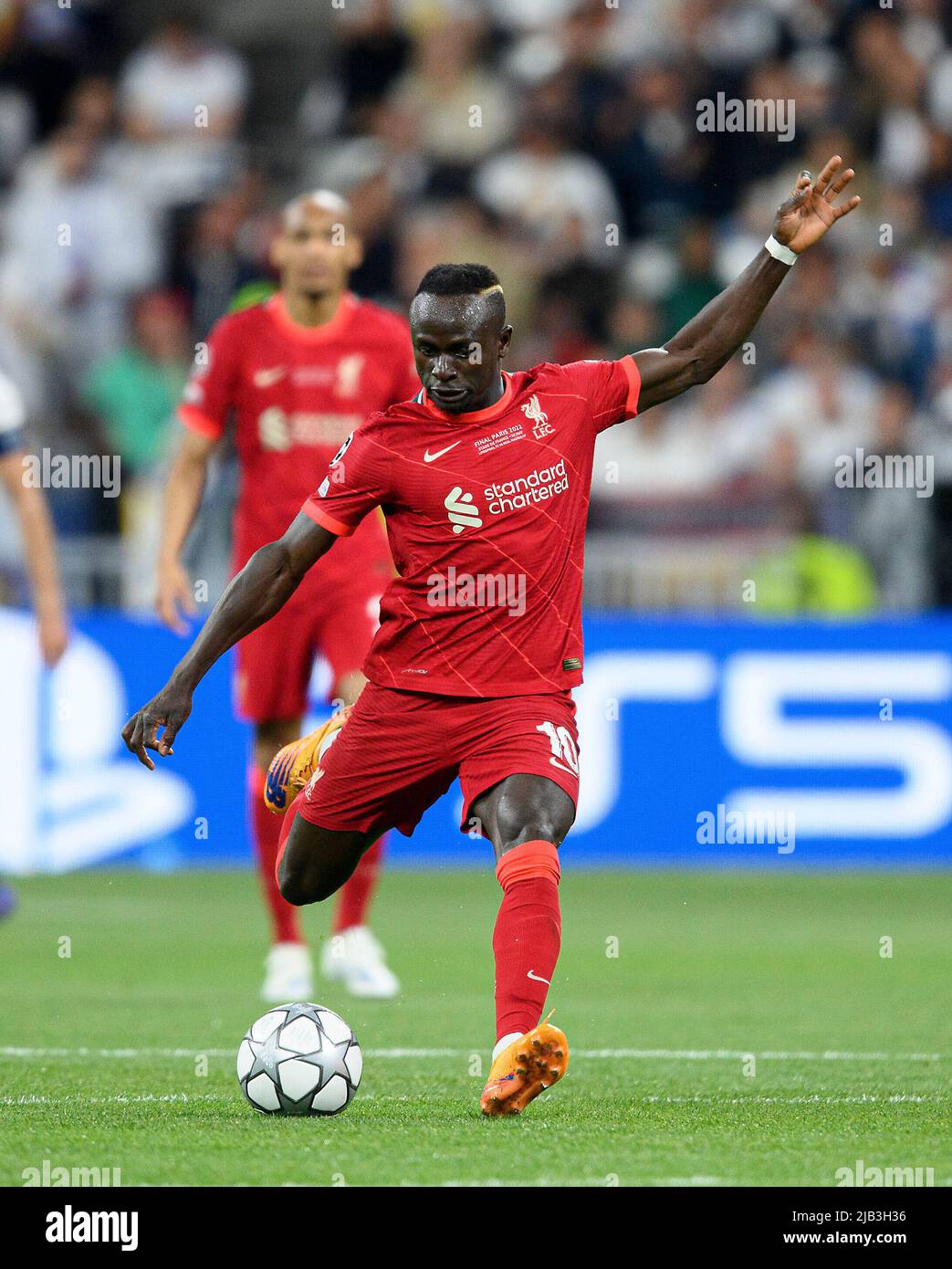 Sadio MANE (LFC) Action, Soccer Champions League Final 2022, Liverpool ...
