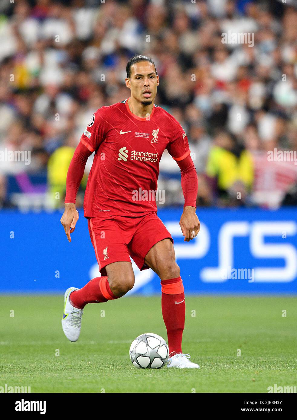 Virgil VAN DIJK (LFC) Action, Soccer Champions League Final 2022 ...