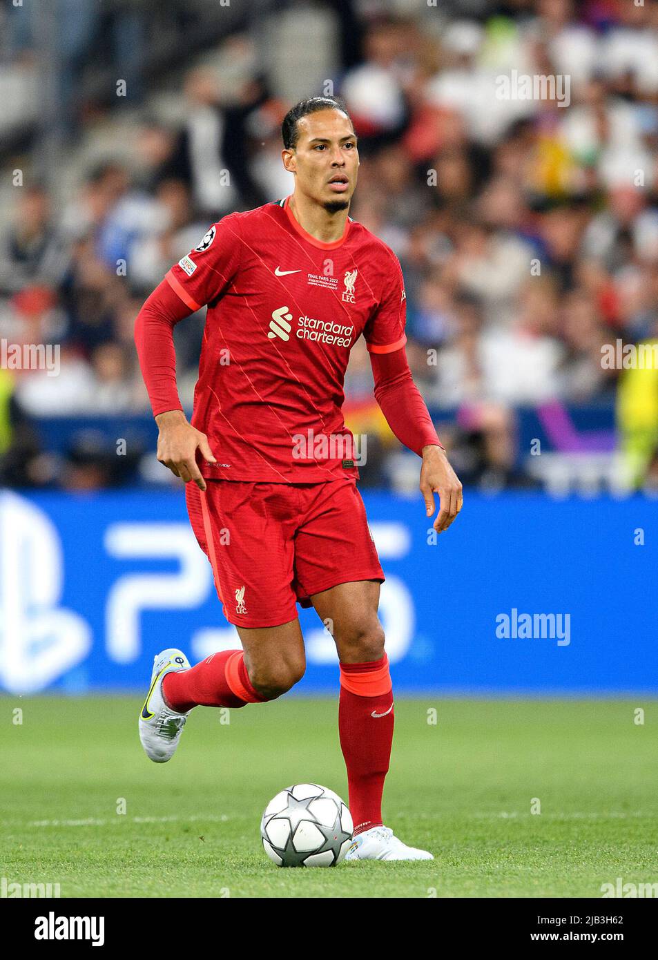 Virgil VAN DIJK (LFC) Action, Soccer Champions League Final 2022 ...