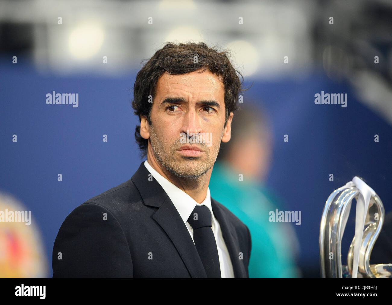 RAUL (ESP, former soccer player) Soccer Champions League Final 2022 ...