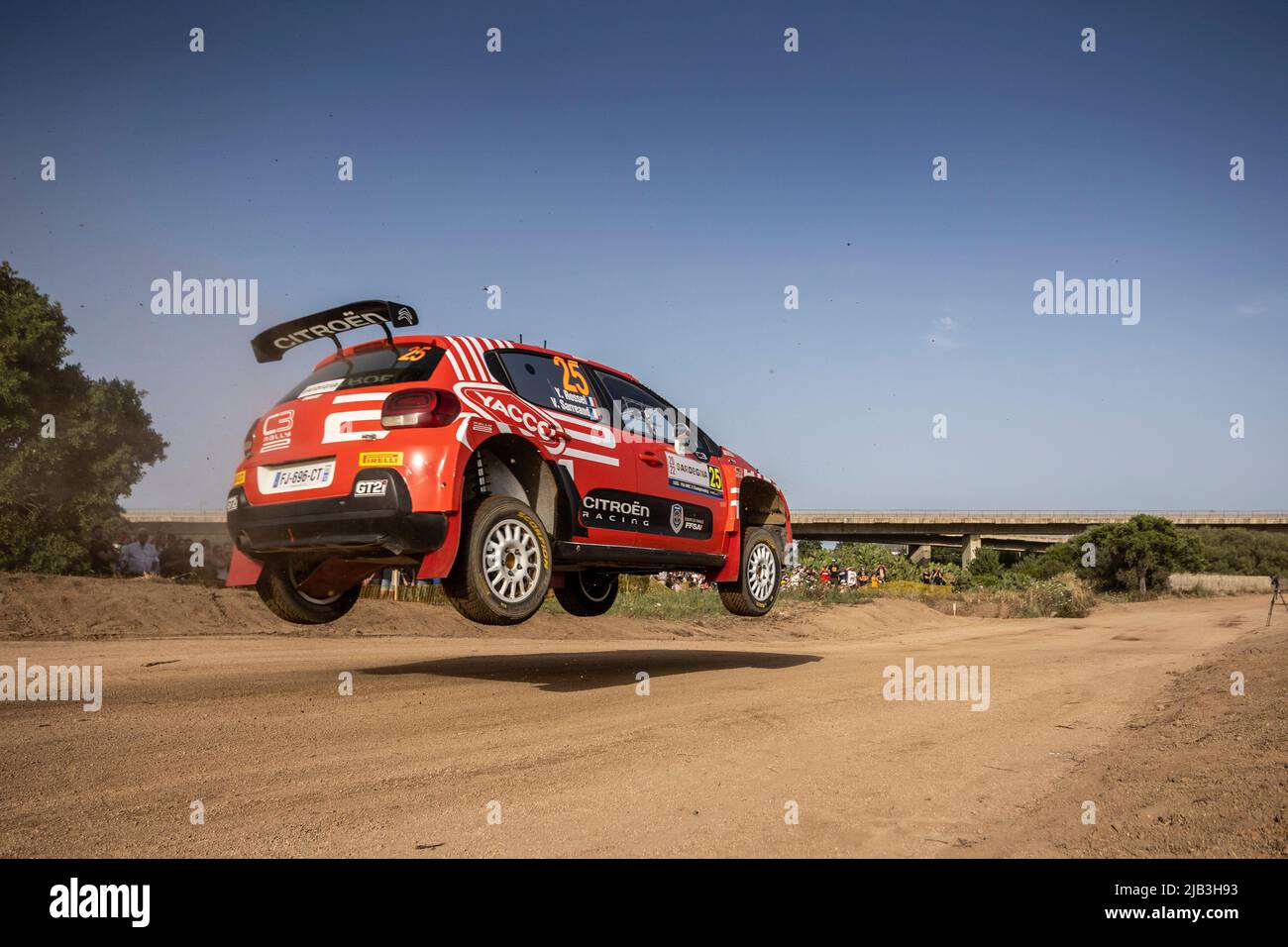 25 ROSSEL Yohan (fra), SARREAUD Valentin (fra), Citroen C3, action ...