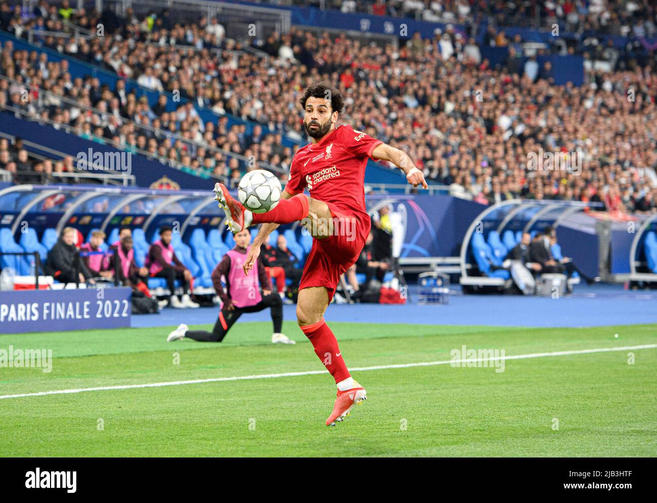 Mohamed SALAH (LFC) Action, Soccer Champions League Final 2022 ...