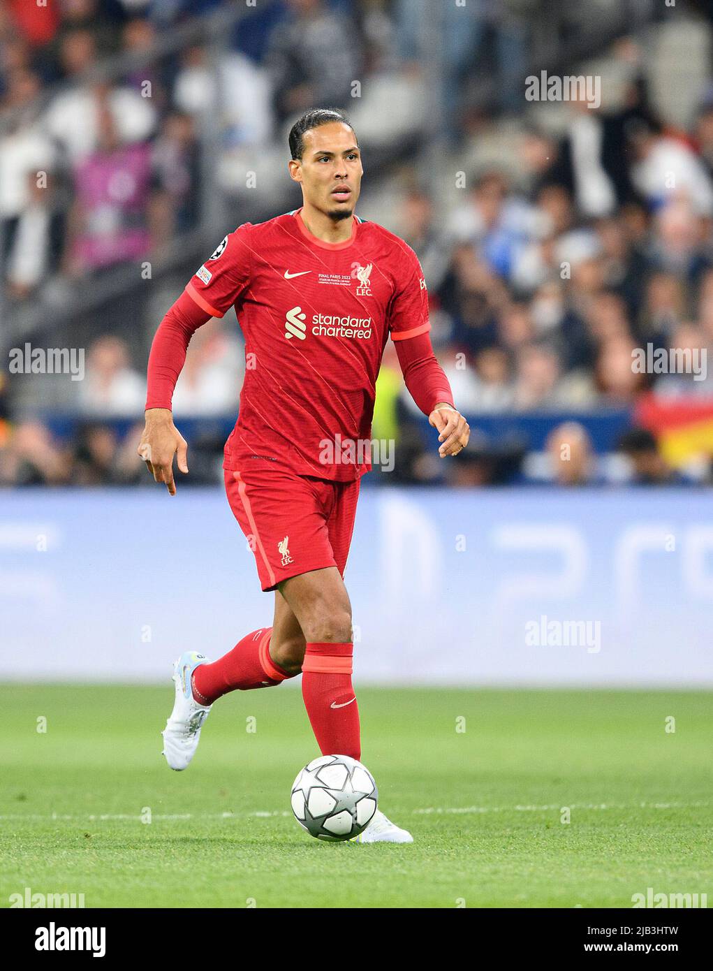 Virgil VAN DIJK (LFC) Action, Soccer Champions League Final 2022 ...