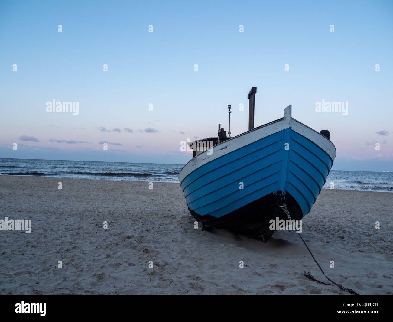 Boat on the sea beach. High quality photo Stock Photo - Alamy