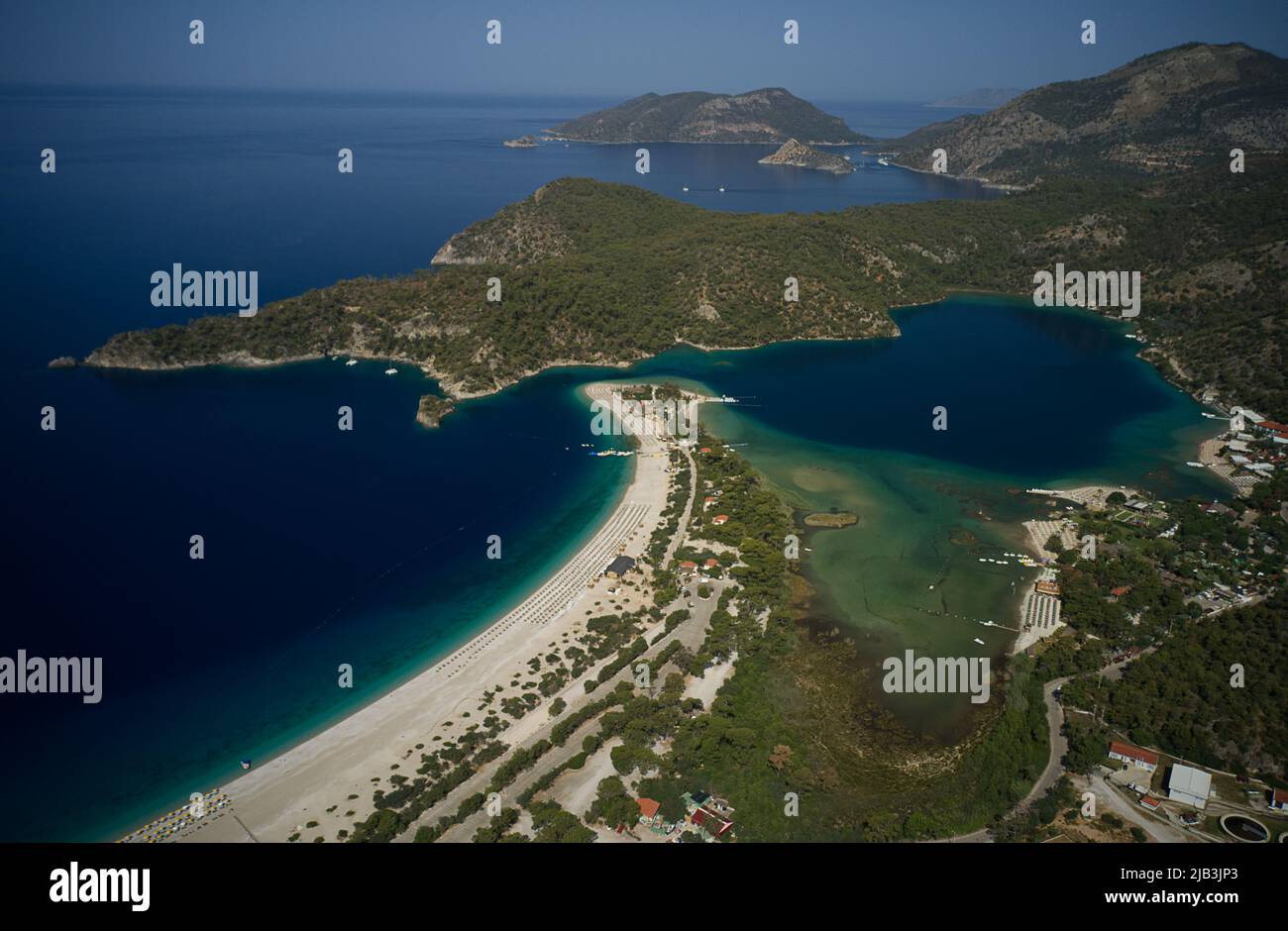 Aerial View Of Oludeniz, Fethiye, Mugla, Turkey Stock Photo - Alamy