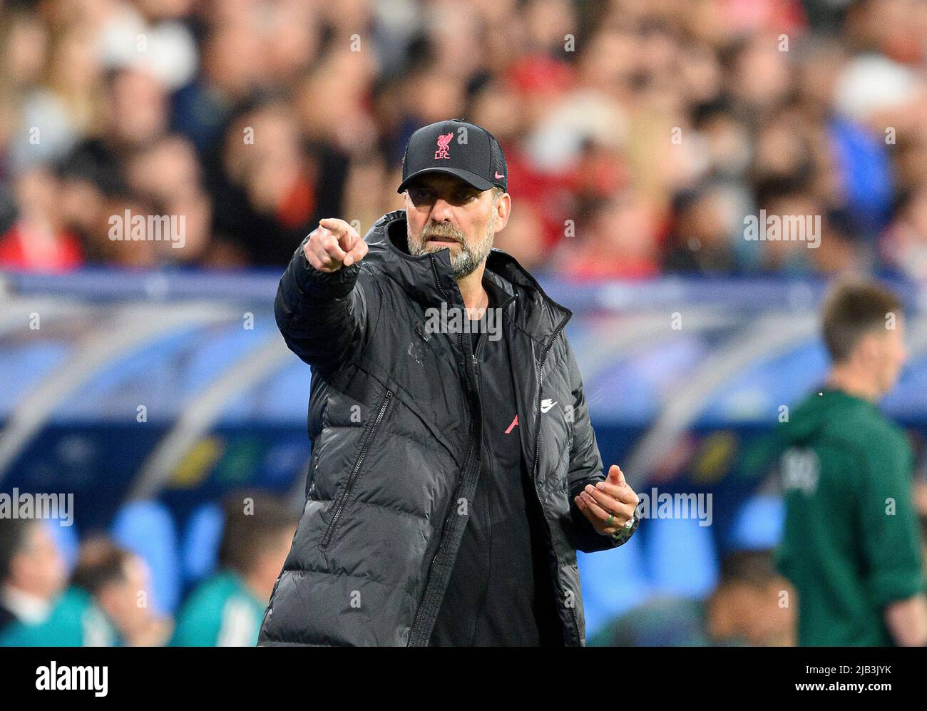 coach Juergen KLOPP (JÃ rgen)(LFC) gesture, gesture. Soccer Champions ...