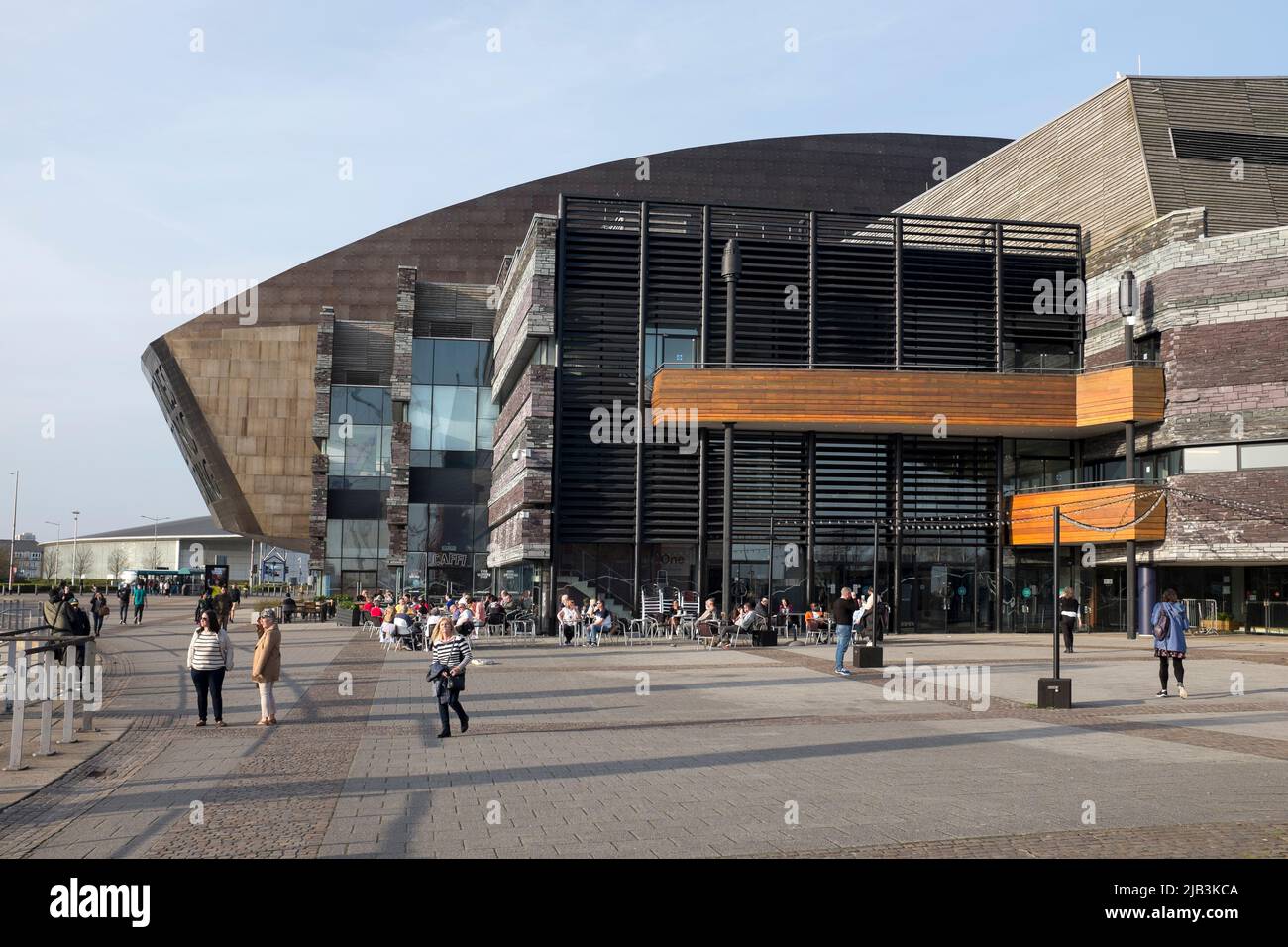 Auditorium wales millennium centre cardiff hi-res stock photography and ...