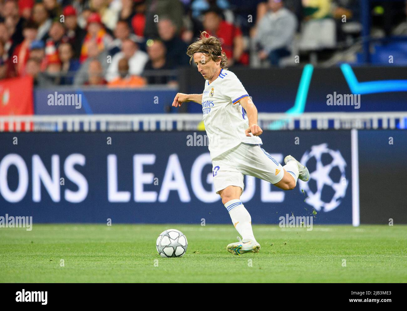 Luka MODRIC (Real) Action, Soccer Champions League Final 2022 ...
