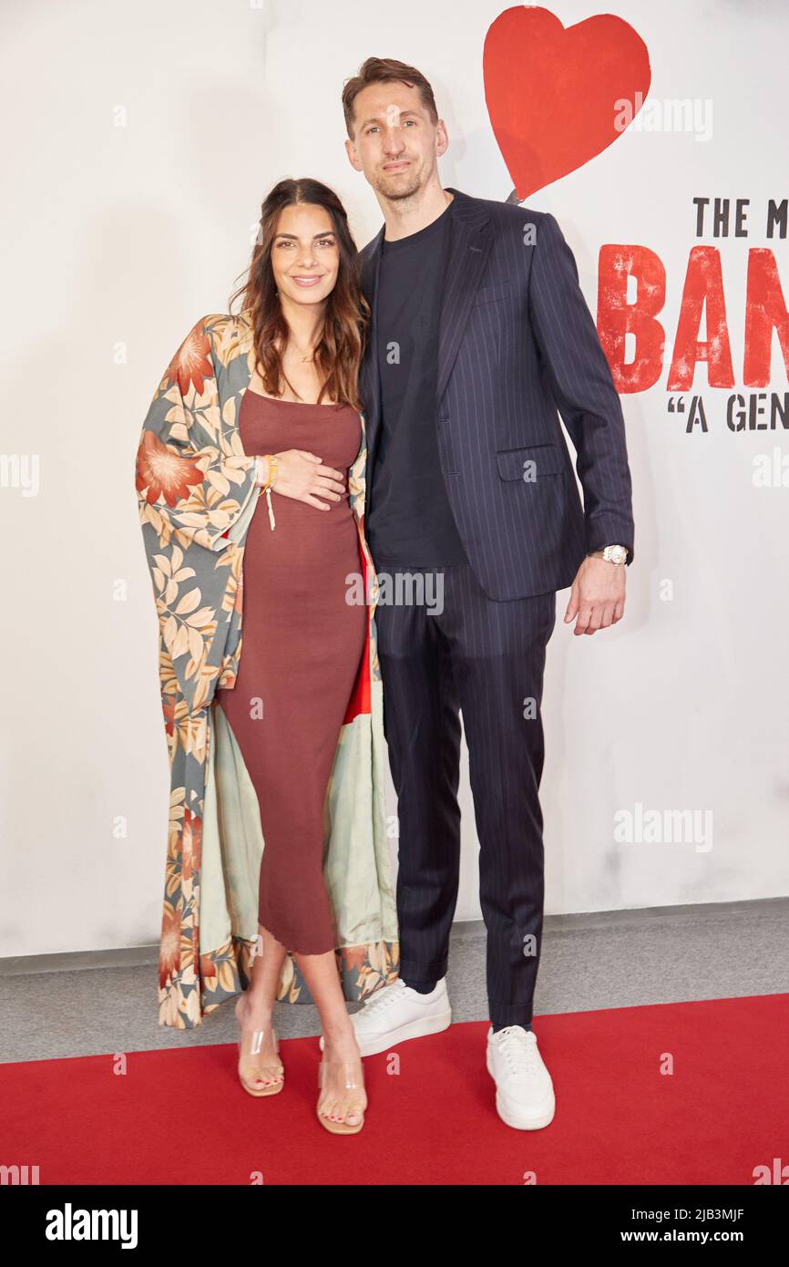 Hamburg, Germany. 02nd June, 2022. Lilli Hollunder, actress, and René ...