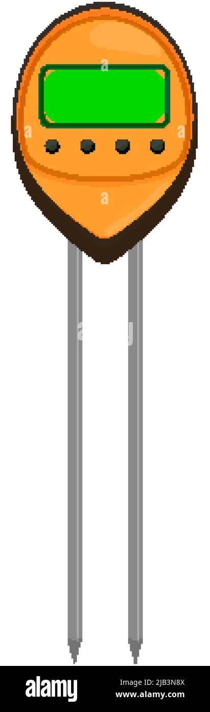 measure ph meter color icon vector illustration Stock Vector Image ...