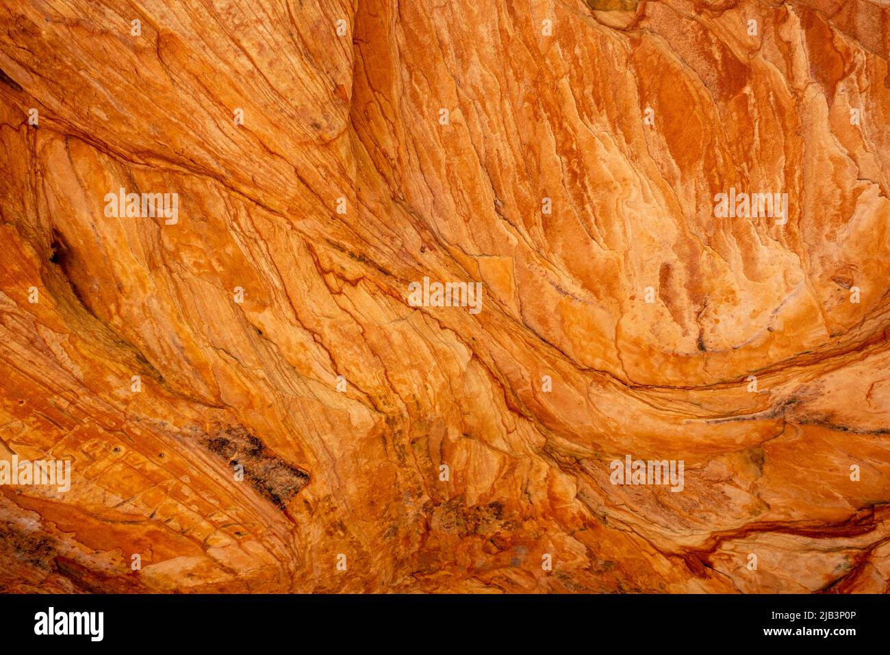 unique red sand rock. a wonderful rock structure created by Latvian ...