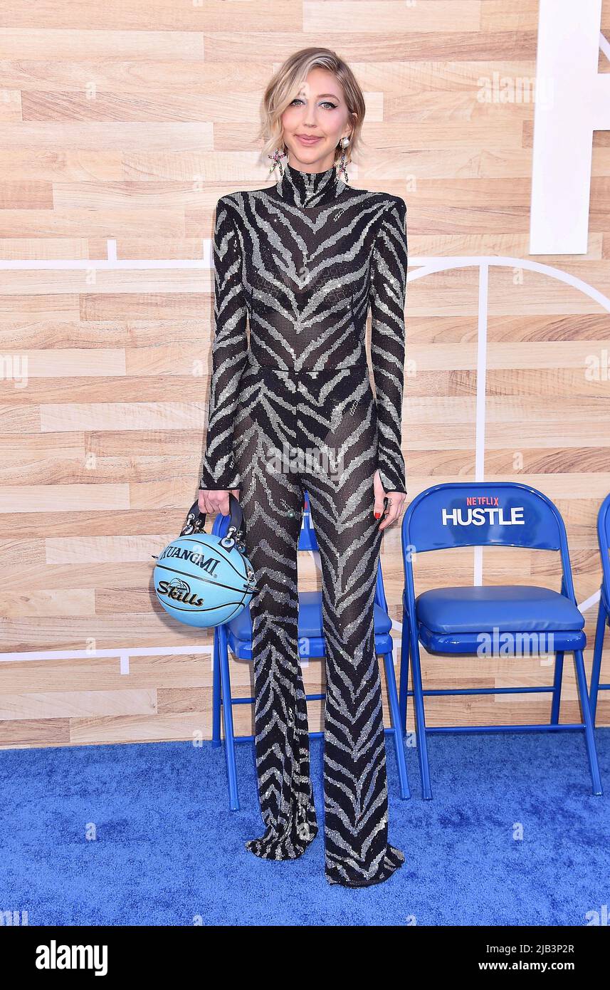 WESTWOOD, CA - JUNE 01: Heidi Gardner attends Netflix's "Hustle" World ...