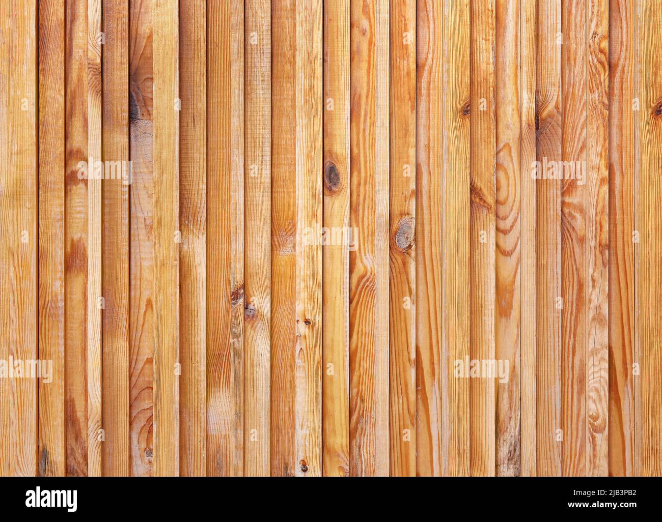 decorative panel of vertical pine planks Stock Photo - Alamy
