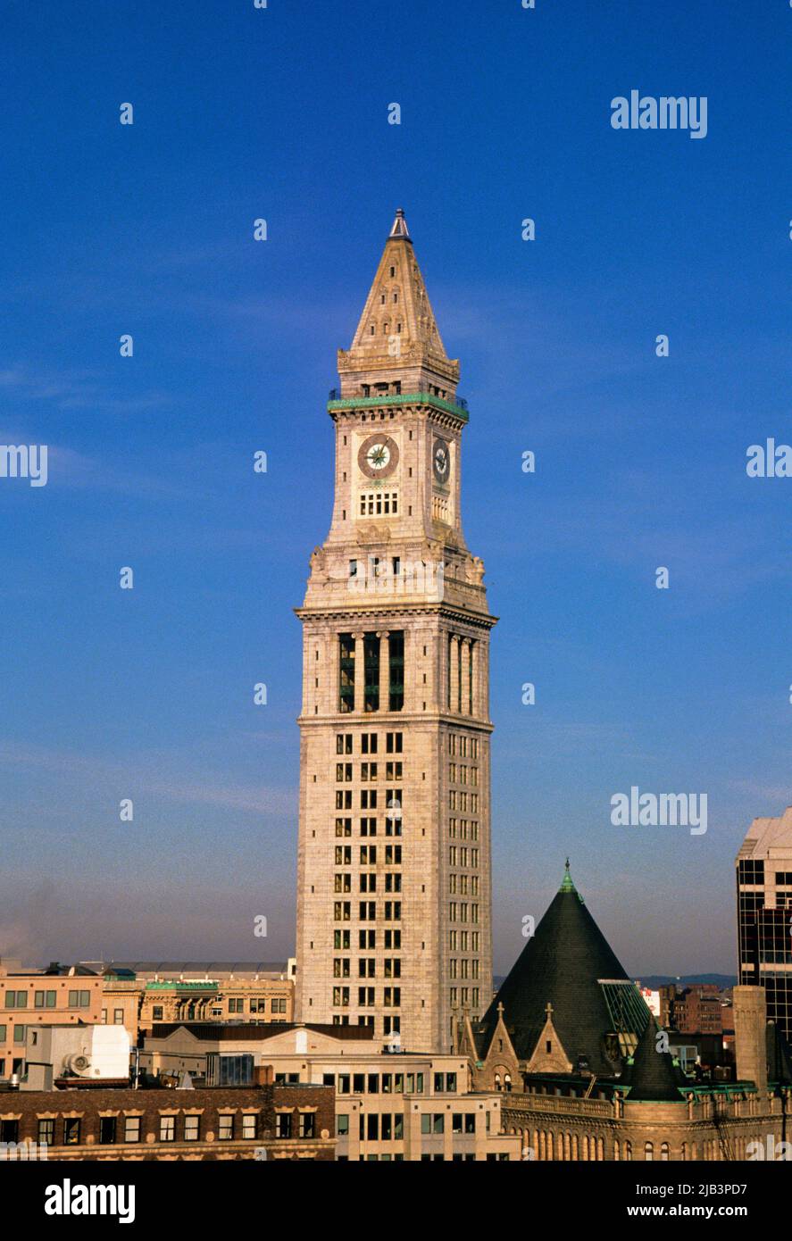 US Custom House Tower Boston Massachusetts, USA Stock Photo - Alamy
