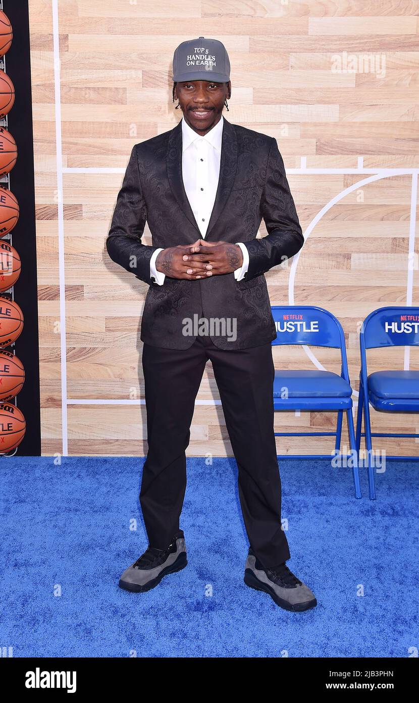 WESTWOOD, CA - JUNE 01: Larry Williams attends Netflix's "Hustle" World ...