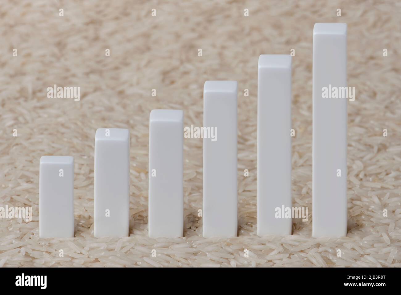 The price of rice, rising prices for agricultural crops. Food shortage ...